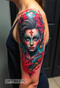 37 Amazing Color Tattoo Design Ideas - OptiBesto