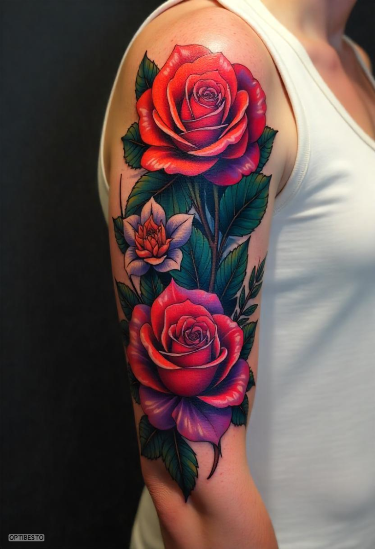 37 Amazing Color Tattoo Design Ideas - OptiBesto