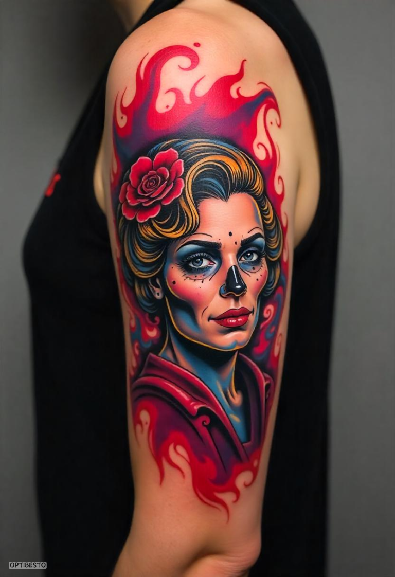 37 Amazing Color Tattoo Design Ideas - OptiBesto