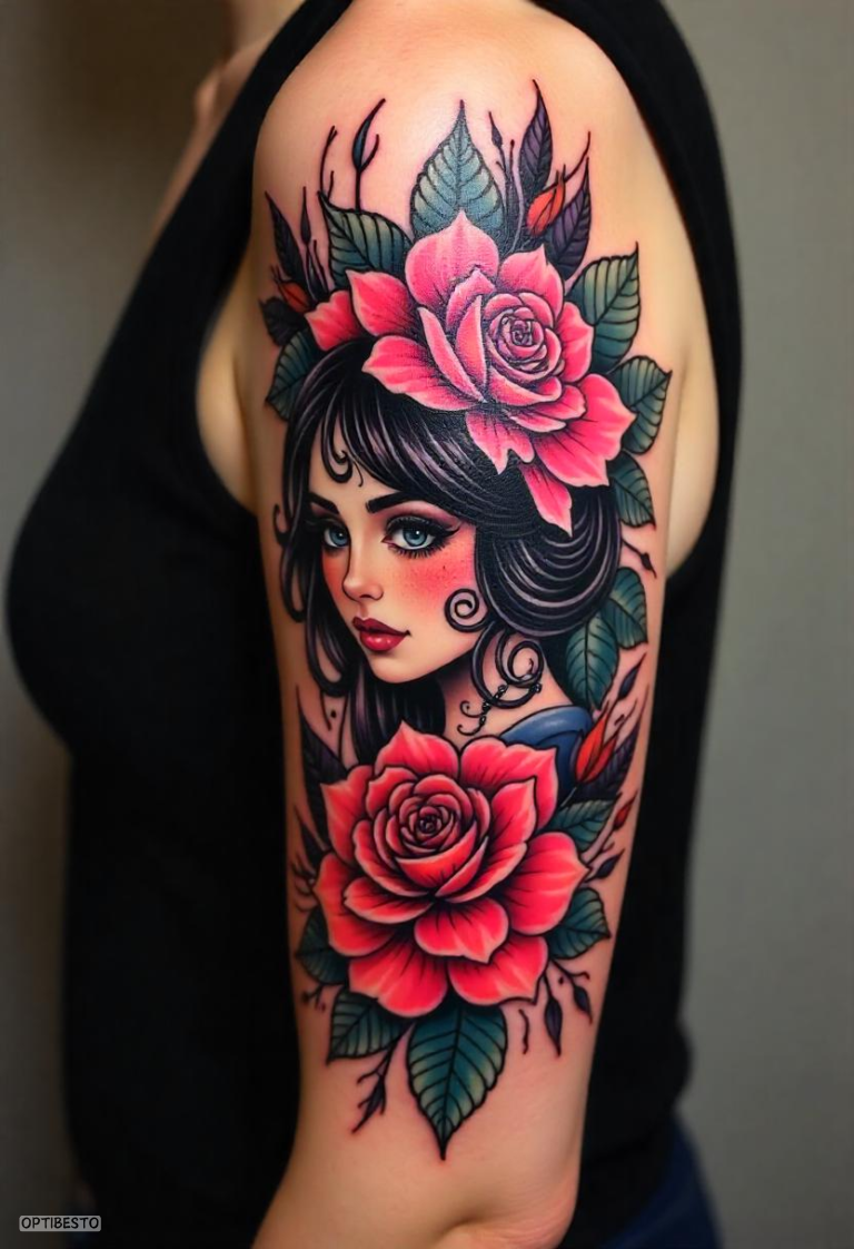 37 Amazing Color Tattoo Design Ideas - OptiBesto