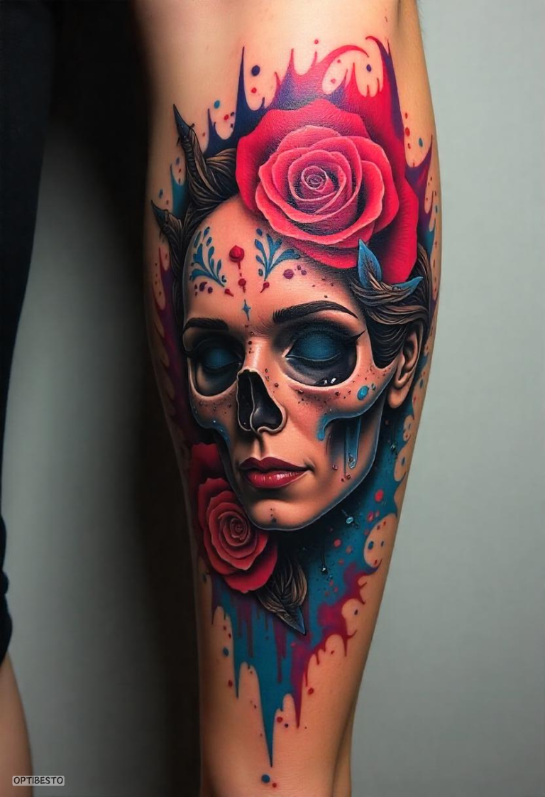 37 Amazing Color Tattoo Design Ideas - OptiBesto