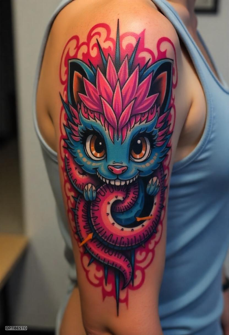 37 Amazing Color Tattoo Design Ideas - OptiBesto
