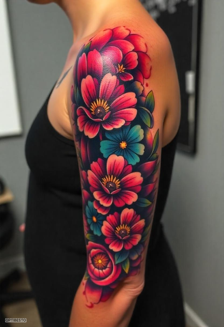 37 Amazing Color Tattoo Design Ideas - OptiBesto
