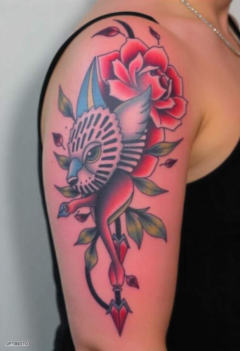 37 Amazing Color Tattoo Design Ideas - OptiBesto