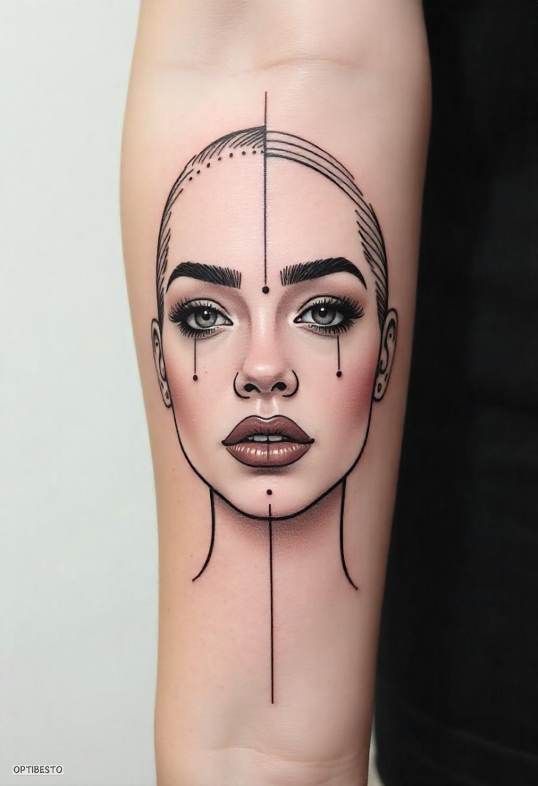 40 Minimalist Line Tattoos - OptiBesto