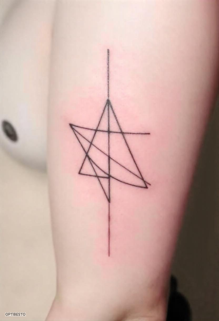 40 Minimalist Line Tattoos - OptiBesto