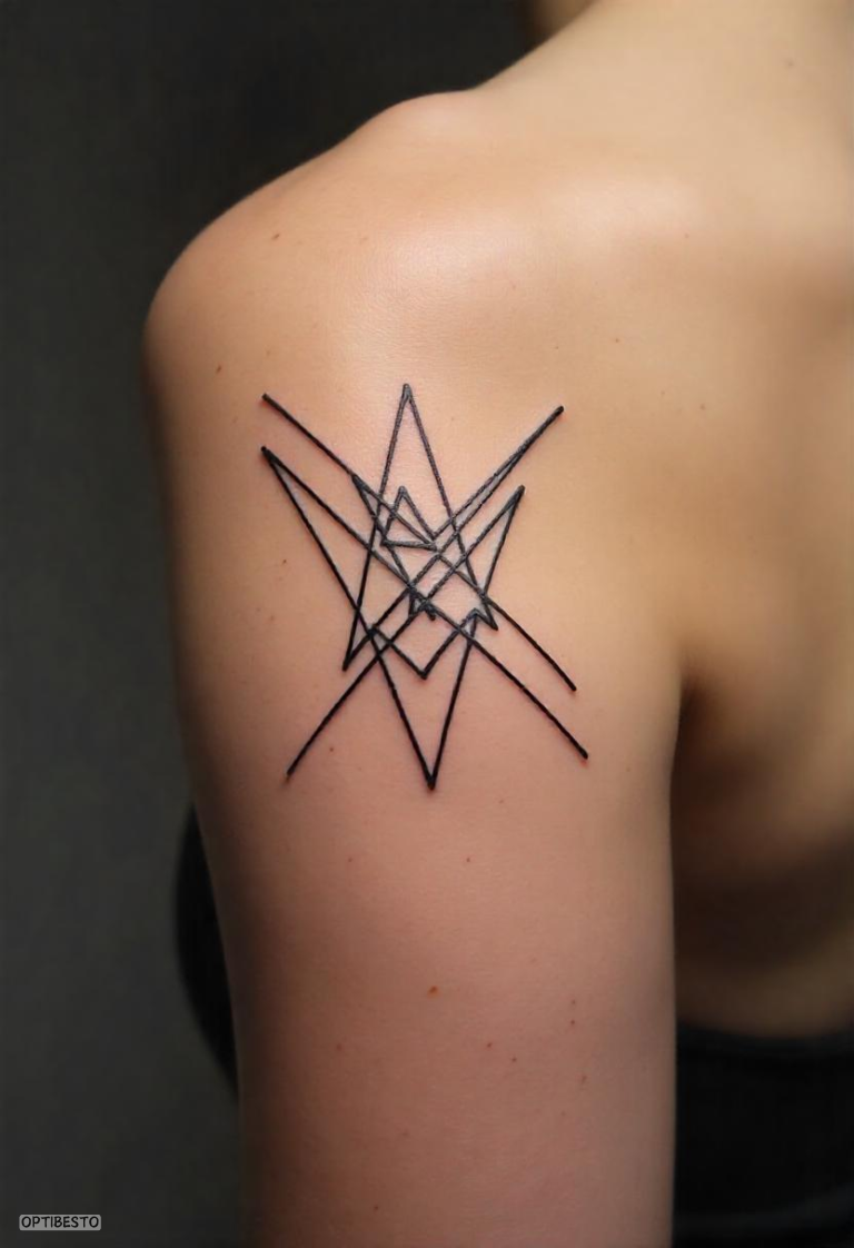 40 Minimalist Line Tattoos - OptiBesto