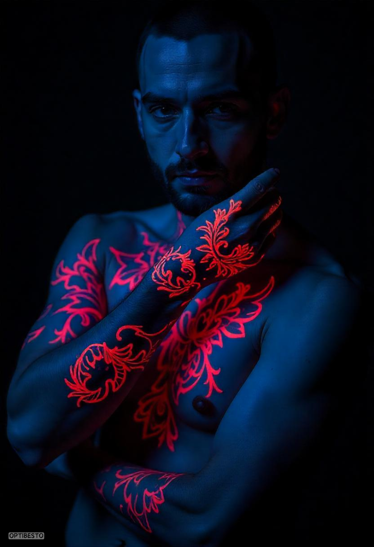 25 Bold Neon Tattoos for a Glow-in-the-Dark Effect - OptiBesto