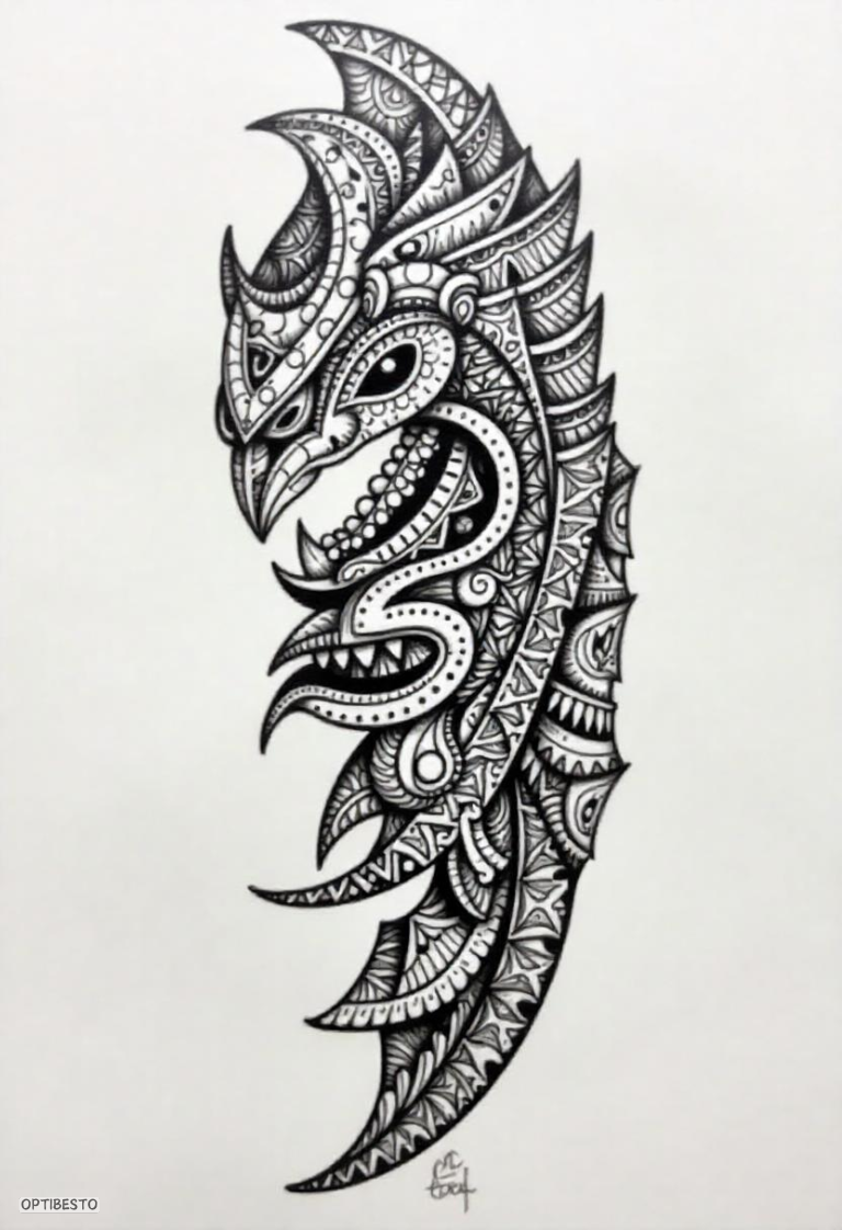 70 Polynesian Tribal Tattoo Design Ideas - OptiBesto