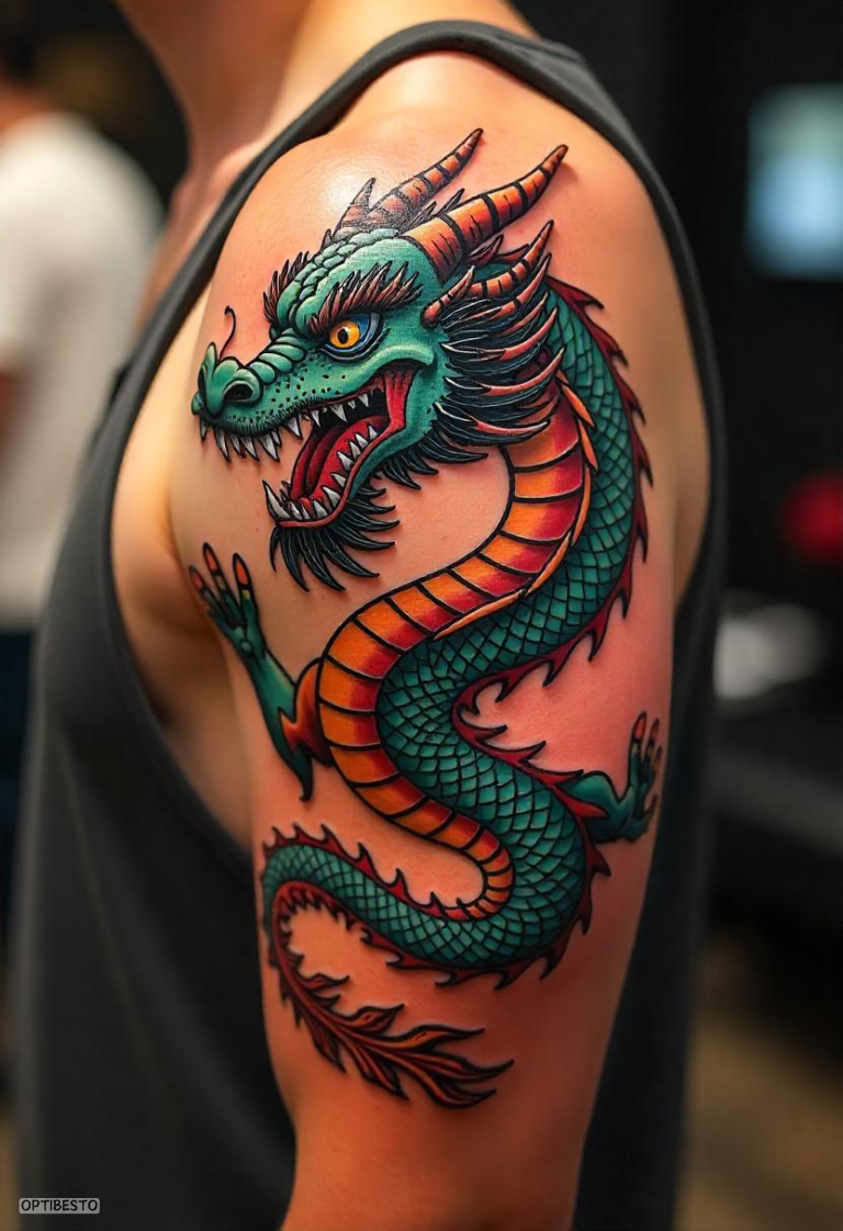 60 Dragon Tattoo Design Ideas and Styles - OptiBesto